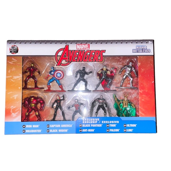 Marvel | Toys | Marvel Avengers Nano Metal Figs Set Of Tiny Metal ...